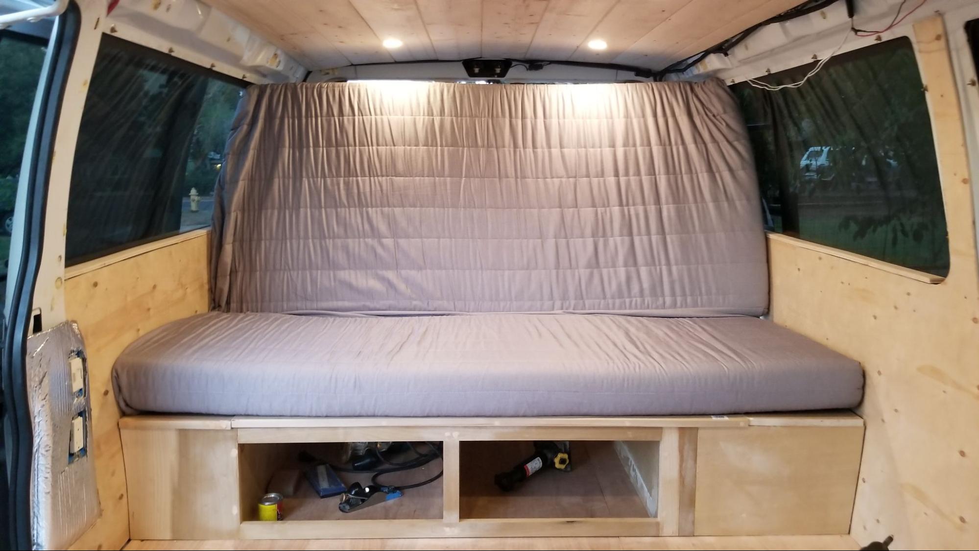 Ultimate DIY Guide to Building a Camper Van Sofa bed — Van Life 365